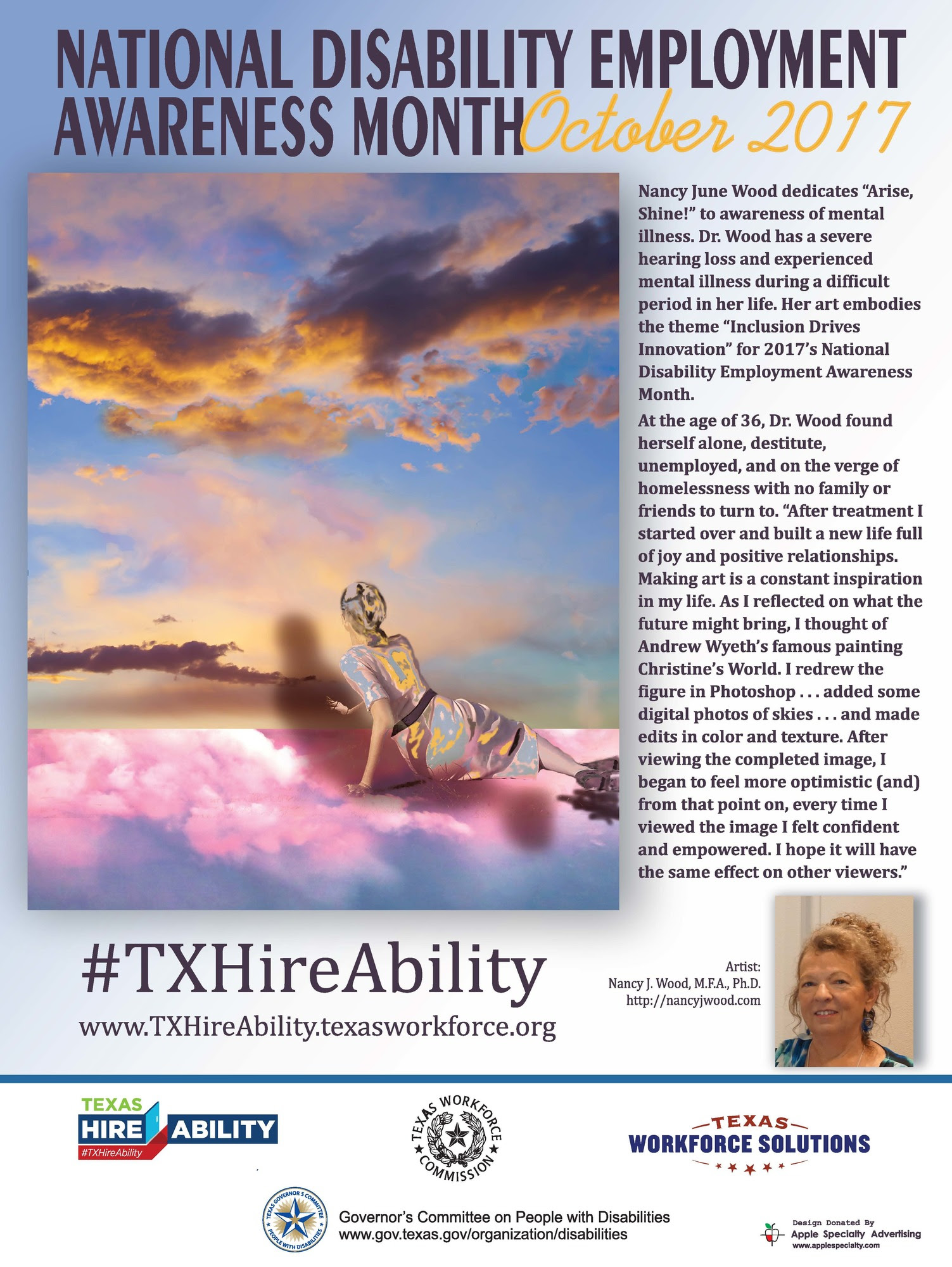 Poster Winner: #TXHireAbility and National Disability Employment ...