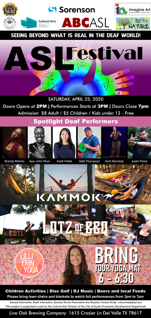 ASL Festival at Austin 4/25/2020 – Deaf Network of Texas