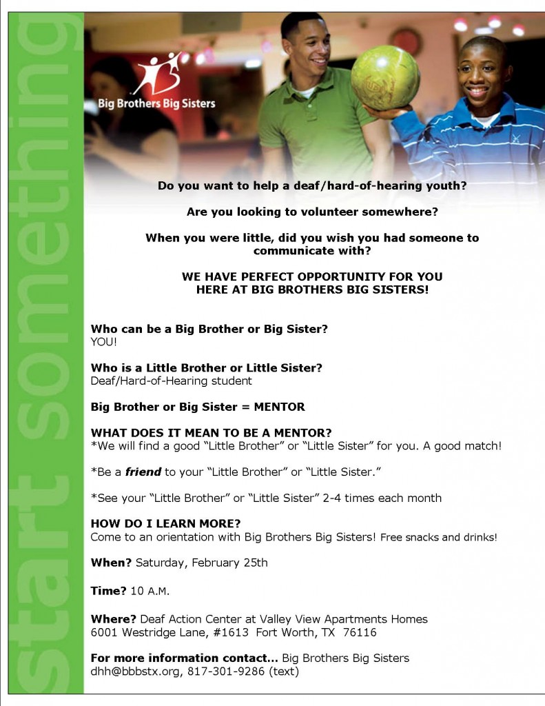 Do you want to help a deaf/hard-of-hearing youth? – DFW – Deaf Network ...