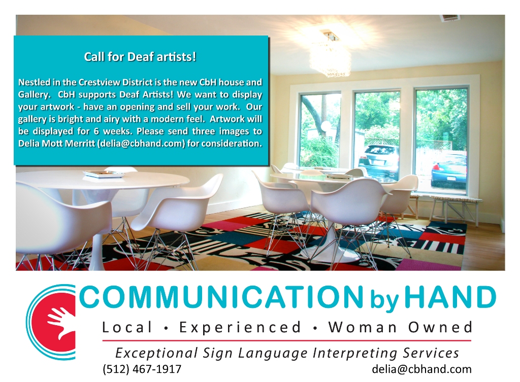 Call for Deaf artists! – Deaf Network of Texas