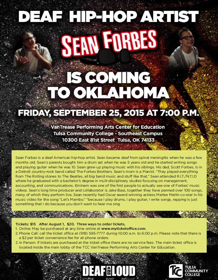 Sean Forbes is Coming to Oklahoma!! – Deaf Network of Texas