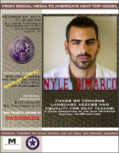 From Social Media To America’s Next Top Model Nyle DiMarco Event ...
