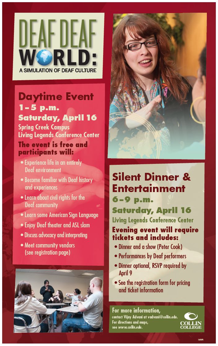 Peter Cook at Deaf, Deaf World & Dinner 4/16/16 – DFW – Deaf Network of ...