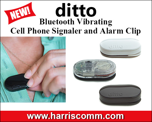 New Ditto Bluetooth Vibrating Cell Phone Signaler – Deaf Network of Texas