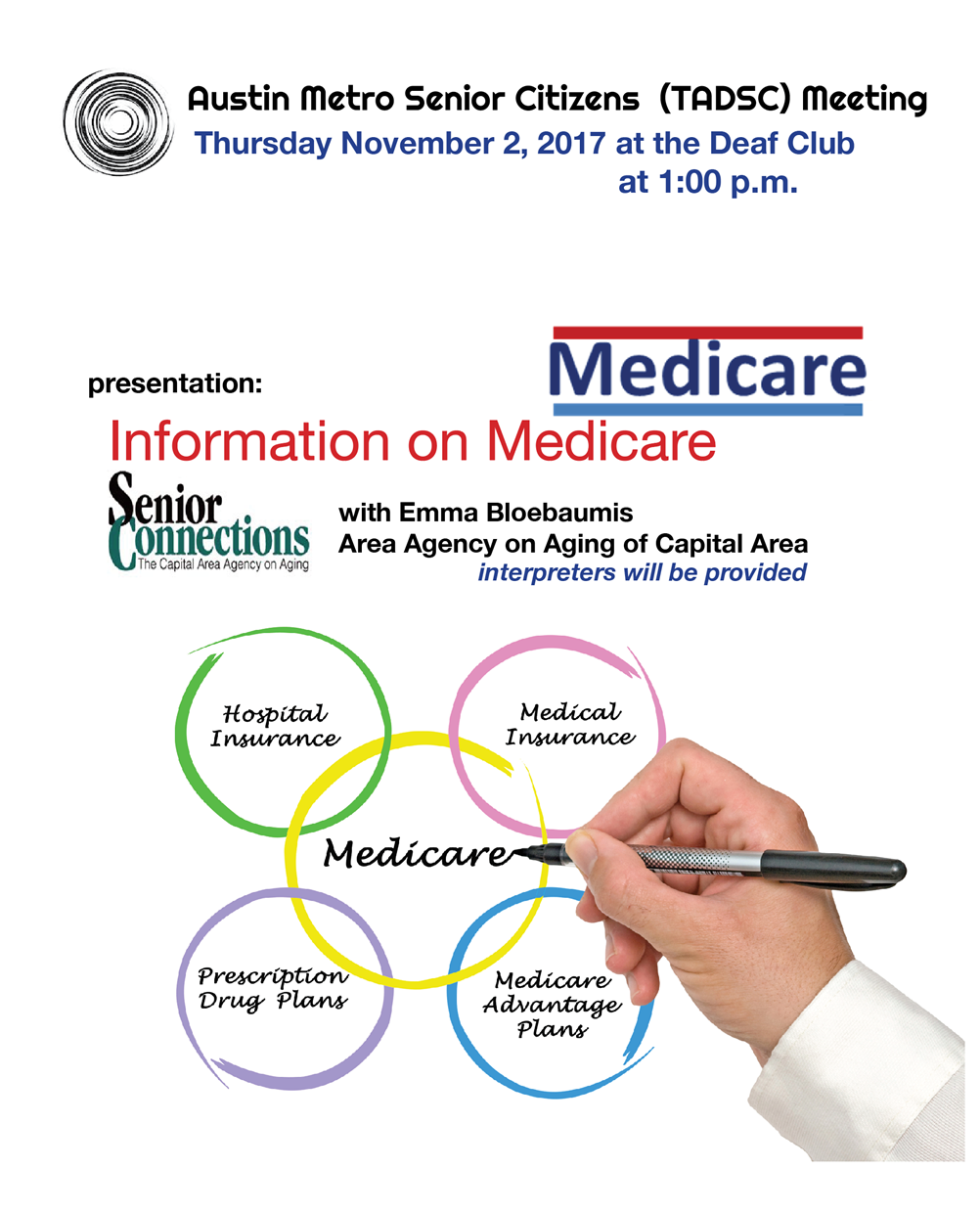 Austin Metro Senior Citizens Medicare Meeting 11/2/17 – Deaf Network of ...