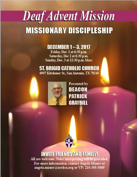 Advent Deaf Mission – San Antonio – Deaf Network of Texas
