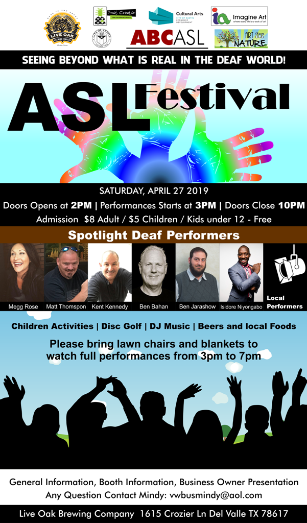 ASL Festival 2019 – Austin – Deaf Network of Texas