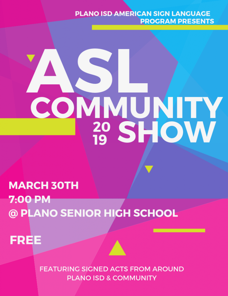 ASL Community Show 2019 – DFW – Deaf Network of Texas