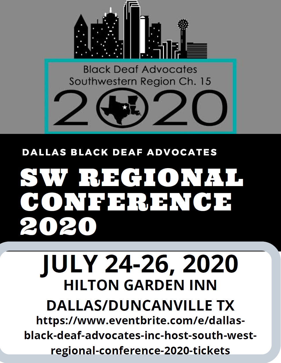 Dallas Black Deaf Advocates SW Regional Conference 2020 – DFW – Deaf ...
