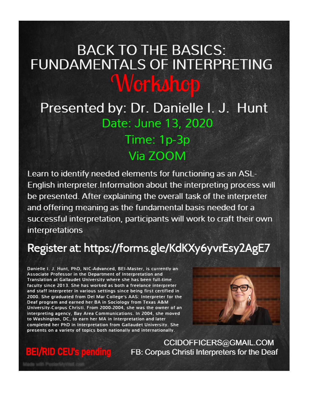 Webinar: Back to the BASICS: Fundamentals of Interpreting – Deaf ...
