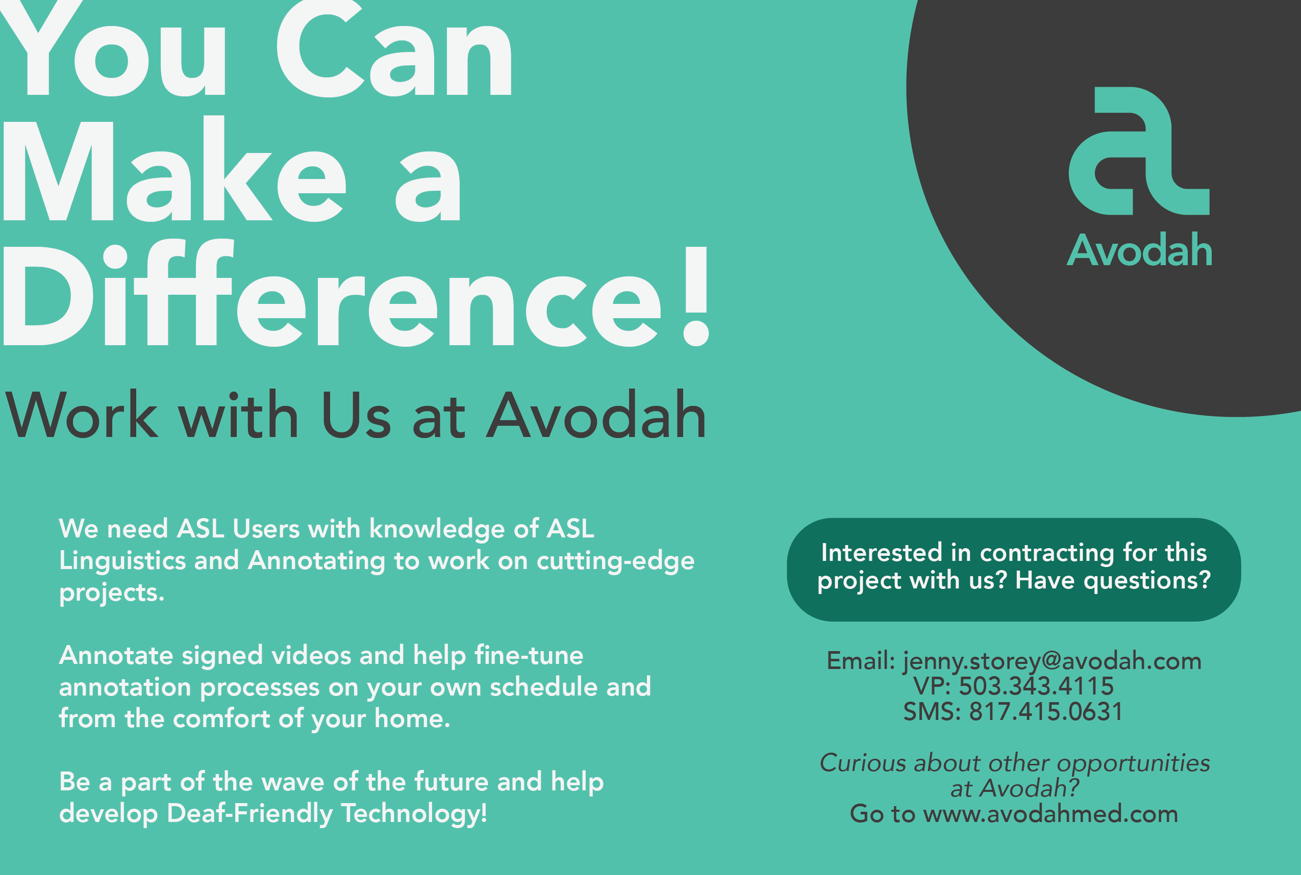 ASL Linguistics and Annotating Wanted – Deaf Network of Texas