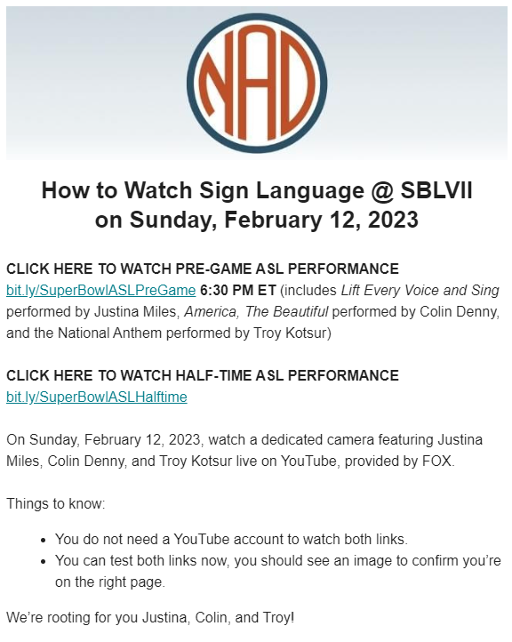 How to Watch Sign Language @ SBLVII – Deaf Network of Texas