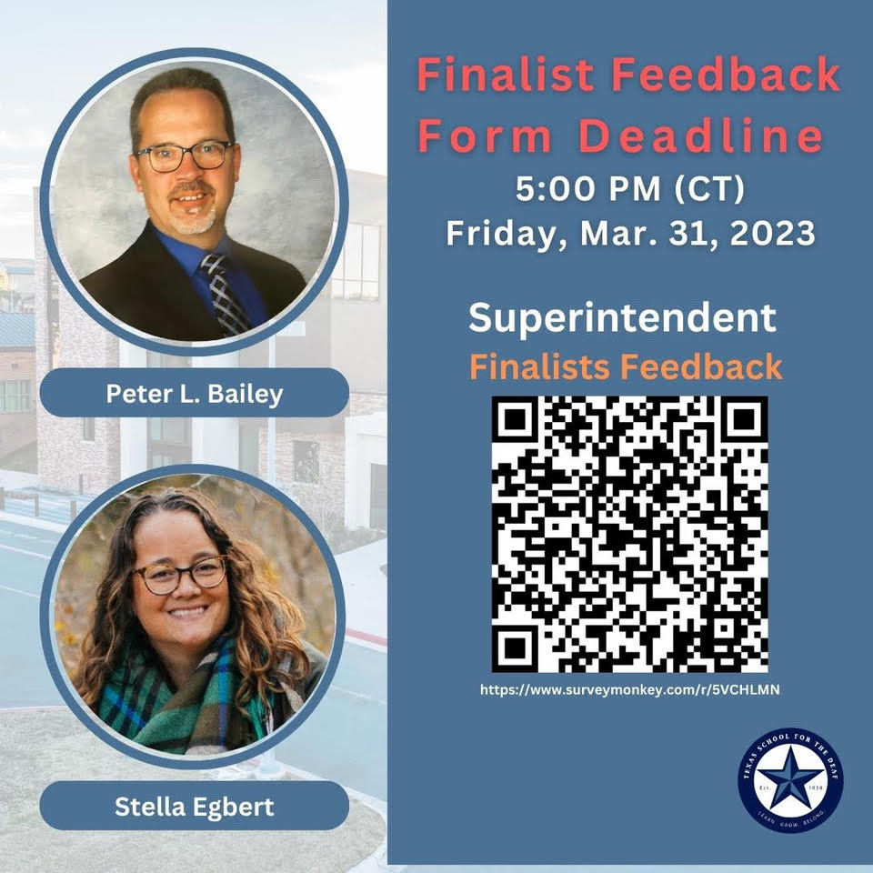 TSD Board Regarding Superintendent Finalist – Deadline 3/31/23 at 5:00 ...