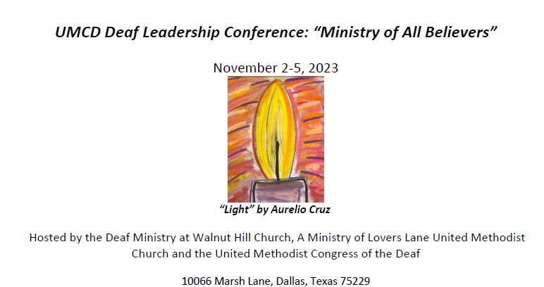 UMCD Deaf Leadership Conference: Ministry of All Believers & Religious ...