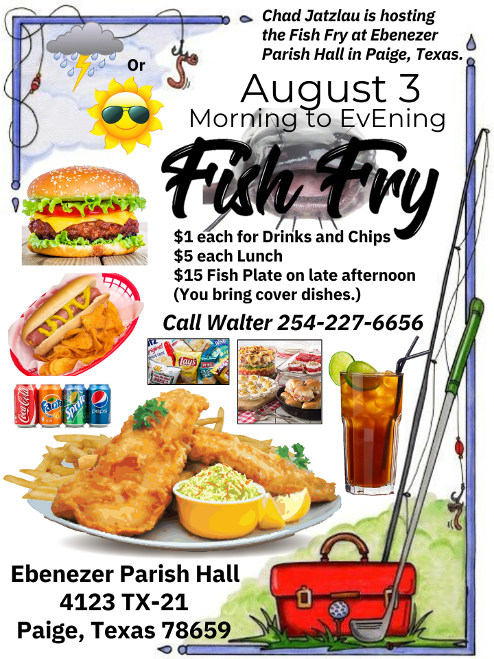 Fish Fry By Waco Deaf Bowlers 8/3/2024 – Deaf Network of Texas